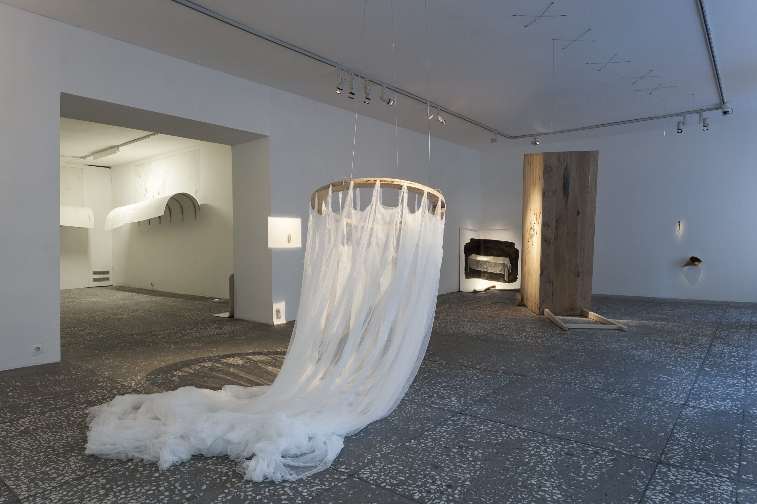 Kuraatorituur Neeme Külma ja Alice Kase näitusel "Edevuses üksi ...